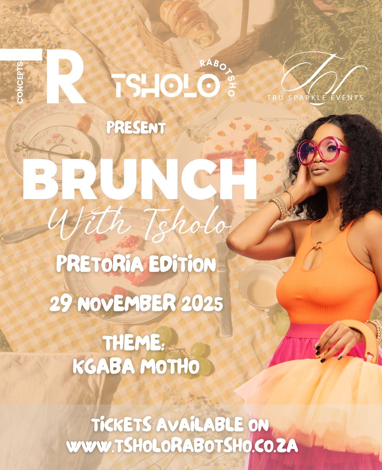Buy Tickets - Brunch With Tsholo - A Creative Director. Entrepreneur. DJ. Event Curator. Voice ...